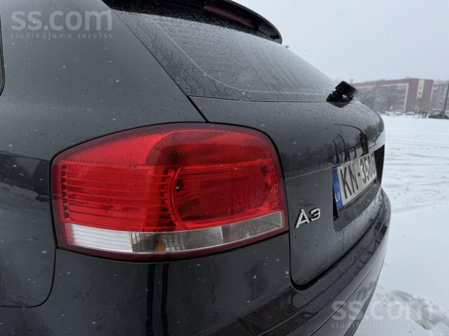 Grey Audi A3 2003 in Riga, with an engine capacity of 2.00 L and mileage of 273 thousand km for 1390 €, photo 6 on AUTOMOTO.COM.LV