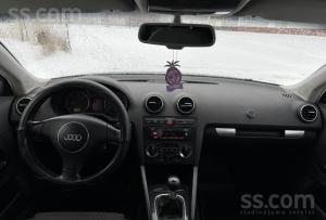 Grey Audi A3 2003 in Riga, with an engine capacity of 2.00 L and mileage of 273 thousand km for 1390 €, photo 8 on AUTOMOTO.COM.LV