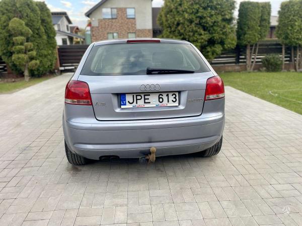 Pelēks Audi A3 2003 Viļņa, ar dzinēja tilpumu 1.97 L un nobraukumu 397 tūkst. km par 1650 €, foto 9 vietnē AUTOMOTO.COM.LV