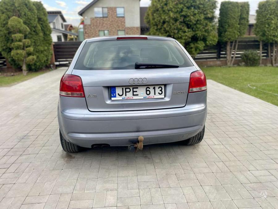 Grey Audi A3 2003 in Vilnius, with an engine capacity of 1.97 L and mileage of 397 thousand km for 1650 €, photo 10 on AUTOMOTO.COM.LV