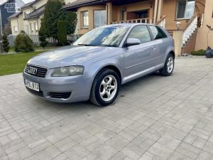 Grey Audi A3 2003 in Vilnius, with an engine capacity of 2.00 L and mileage of 393 thousand km for 1650 €, photo 4 on AUTOMOTO.COM.LV
