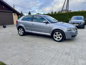 Grey Audi A3 2003 in Vilnius, with an engine capacity of 2.00 L and mileage of 393 thousand km for 1650 €, photo 7 on AUTOMOTO.COM.LV
