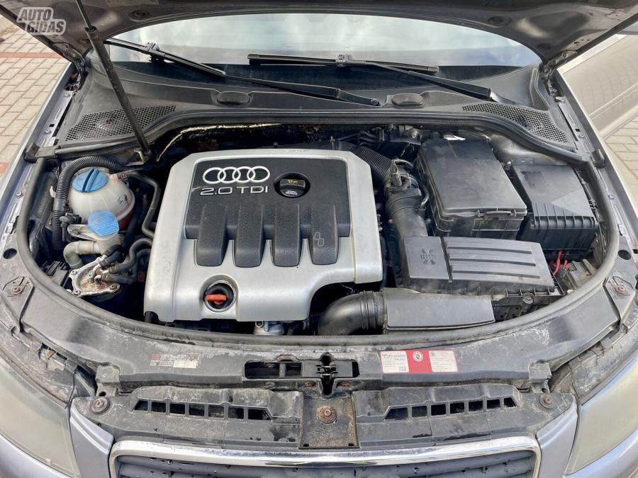 Grey Audi A3 2003 in Vilnius, with an engine capacity of 2.00 L and mileage of 393 thousand km for 1650 €, photo 15 on AUTOMOTO.COM.LV