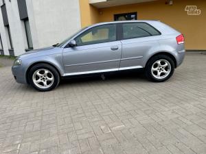Grey Audi A3 2003 in Vilnius, with an engine capacity of 2.00 L and mileage of 393 thousand km for 1650 €, photo 7 on AUTOMOTO.COM.LV