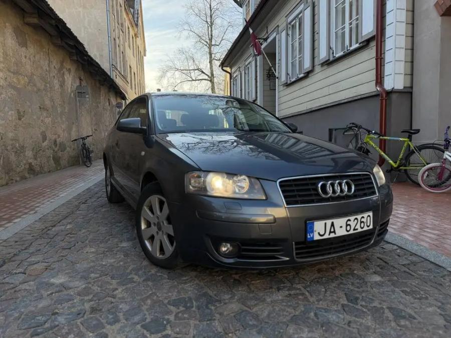 Grey Audi A3 2003 in Cesis, with an engine capacity of 2.00 L and mileage of 319 thousand km for 1990 €, photo 6 on AUTOMOTO.COM.LV