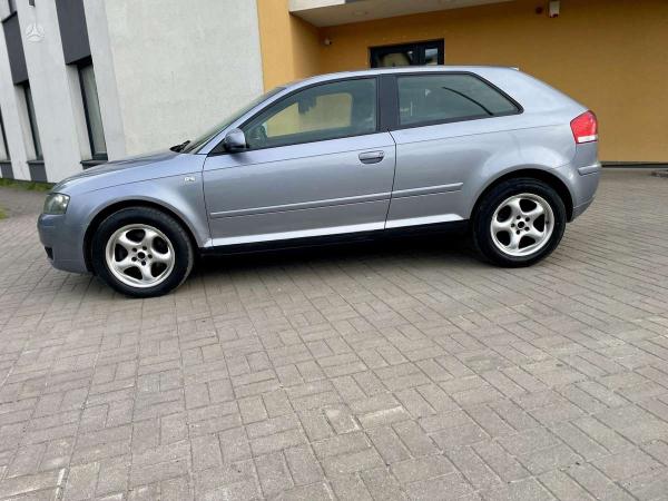 Pelēks Audi A3 2003 Viļņa, ar dzinēja tilpumu 1.97 L un nobraukumu 393 tūkst. km par 1500 €, foto 6 vietnē AUTOMOTO.COM.LV