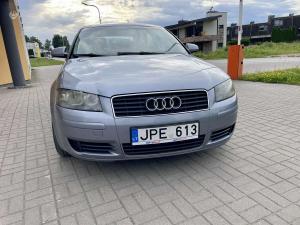 Grey Audi A3 2003 in Vilnius, with an engine capacity of 1.97 L and mileage of 393 thousand km for 1500 €, photo 10 on AUTOMOTO.COM.LV