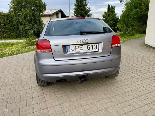 Pelēks Audi A3 2003 Viļņa, ar dzinēja tilpumu 1.97 L un nobraukumu 393 tūkst. km par 1500 €, foto 10 vietnē AUTOMOTO.COM.LV