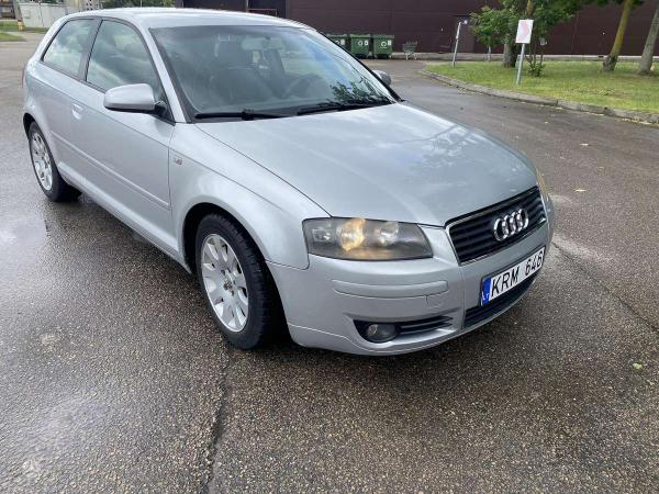 Grey Audi A3 2003 in Kaunas, with an engine capacity of 1.97 L and mileage of 390 thousand km for 1000 €, photo 2 on AUTOMOTO.COM.LV
