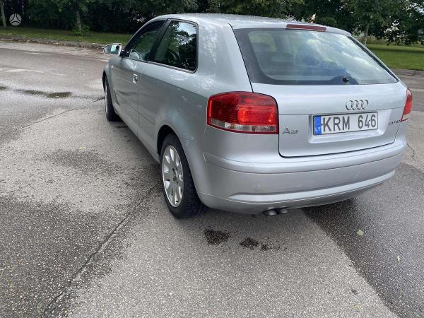 Grey Audi A3 2003 in Kaunas, with an engine capacity of 1.97 L and mileage of 390 thousand km for 1000 €, photo 8 on AUTOMOTO.COM.LV