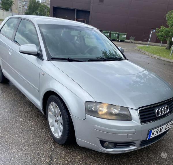 Grey Audi A3 2003 in Kaunas, with an engine capacity of 1.97 L and mileage of 390 thousand km for 1000 €, photo 10 on AUTOMOTO.COM.LV