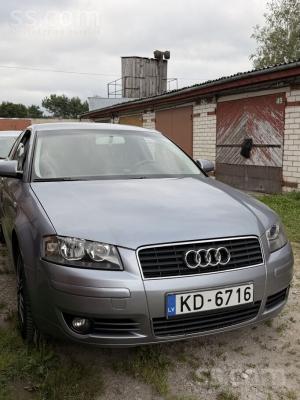 Pelēks Audi A3 2003 Jelgava, ar dzinēja tilpumu 1.60 L un nobraukumu 378 tūkst. km par 1150 €, foto  vietnē AUTOMOTO.COM.LV