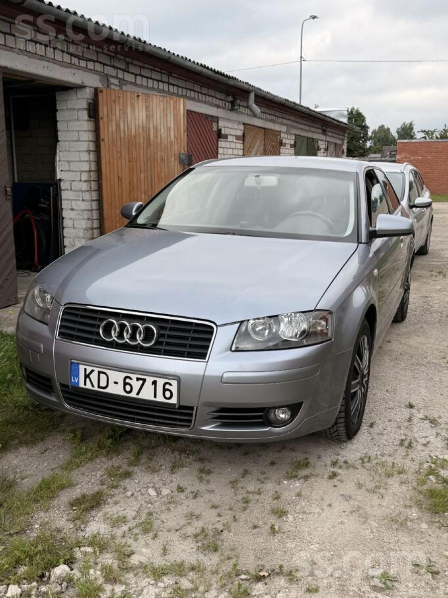 Pelēks Audi A3 2003 Jelgava, ar dzinēja tilpumu 1.60 L un nobraukumu 378 tūkst. km par 1150 €, foto 3 vietnē AUTOMOTO.COM.LV