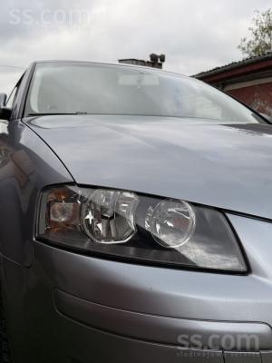 Pelēks Audi A3 2003 Jelgava, ar dzinēja tilpumu 1.60 L un nobraukumu 378 tūkst. km par 1150 €, foto 7 vietnē AUTOMOTO.COM.LV