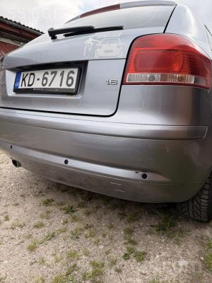 Pelēks Audi A3 2003 Jelgava, ar dzinēja tilpumu 1.60 L un nobraukumu 378 tūkst. km par 1150 €, foto 8 vietnē AUTOMOTO.COM.LV