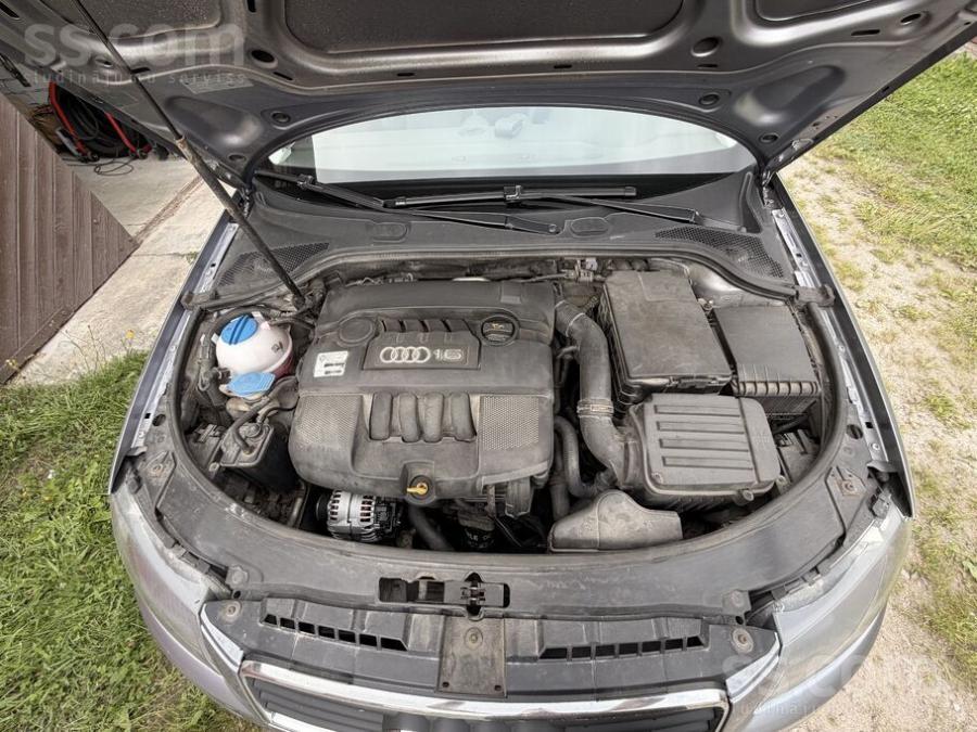 Pelēks Audi A3 2003 Jelgava, ar dzinēja tilpumu 1.60 L un nobraukumu 378 tūkst. km par 1150 €, foto 13 vietnē AUTOMOTO.COM.LV