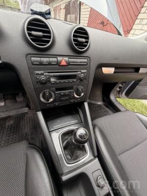Pelēks Audi A3 2003 Jelgava, ar dzinēja tilpumu 1.60 L un nobraukumu 378 tūkst. km par 1150 €, foto 17 vietnē AUTOMOTO.COM.LV