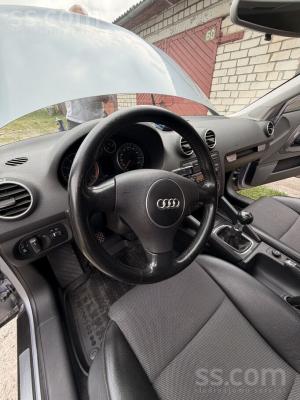 Pelēks Audi A3 2003 Jelgava, ar dzinēja tilpumu 1.60 L un nobraukumu 378 tūkst. km par 1150 €, foto 18 vietnē AUTOMOTO.COM.LV