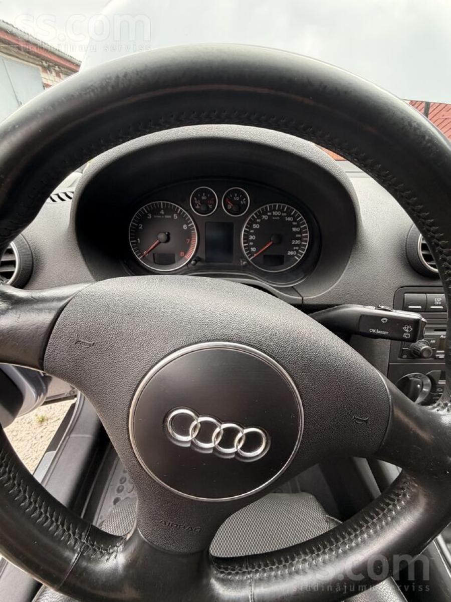 Pelēks Audi A3 2003 Jelgava, ar dzinēja tilpumu 1.60 L un nobraukumu 378 tūkst. km par 1150 €, foto 19 vietnē AUTOMOTO.COM.LV