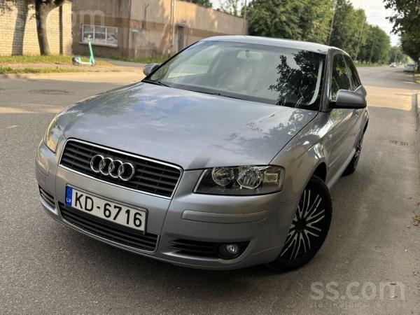 Серый Ауди А3 2003 в Елгава, объемом двигателя 1.60 л и пробегом 367 тыс. км за 1280 €, фото 2 на AUTOMOTO.COM.LV