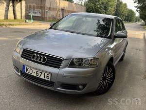 Grey Audi A3 2003 in Jelgava, with an engine capacity of 1.60 L and mileage of 367 thousand km for 1380 €, photo 3 on AUTOMOTO.COM.LV
