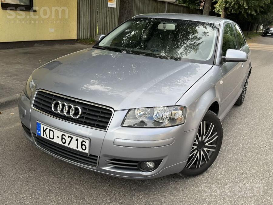 Grey Audi A3 2003 in Jelgava, with an engine capacity of 1.60 L and mileage of 367 thousand km for 1380 €, photo 8 on AUTOMOTO.COM.LV