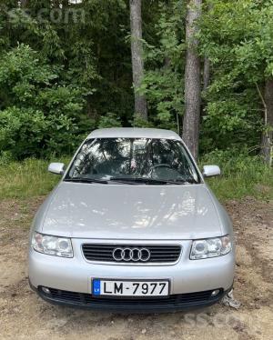Pelēks Audi A3 2003 Rīga, ar dzinēja tilpumu 1.90 L un nobraukumu 410 tūkst. km par 900 €, foto  vietnē AUTOMOTO.COM.LV