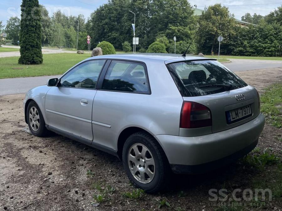 Grey Audi A3 2003 in Riga, with an engine capacity of 1.90 L and mileage of 410 thousand km for 900 €, photo 3 on AUTOMOTO.COM.LV