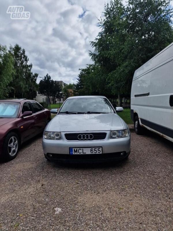 Grey Audi A3 2003 in Vilnius, with an engine capacity of 1.60 L and mileage of 230 thousand km for 999 €, photo 2 on AUTOMOTO.COM.LV