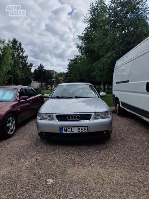 Pelēks Audi A3 2003 Viļņa, ar dzinēja tilpumu 1.60 L un nobraukumu 230 tūkst. km par 999 €, foto 3 vietnē AUTOMOTO.COM.LV