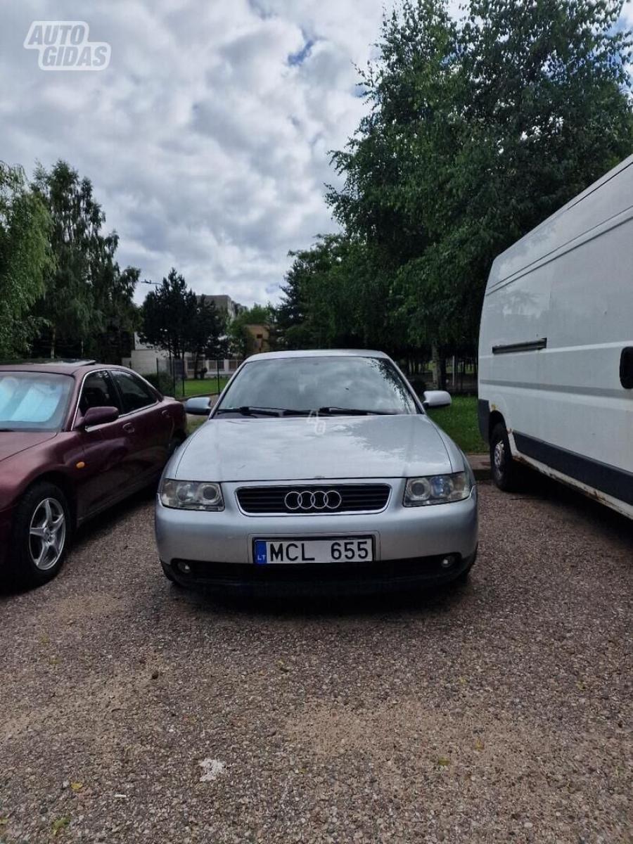 Pelēks Audi A3 2003 Viļņa, ar dzinēja tilpumu 1.60 L un nobraukumu 230 tūkst. km par 999 €, foto 3 vietnē AUTOMOTO.COM.LV