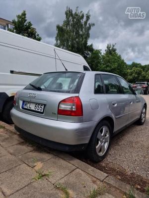 Pelēks Audi A3 2003 Viļņa, ar dzinēja tilpumu 1.60 L un nobraukumu 230 tūkst. km par 999 €, foto 5 vietnē AUTOMOTO.COM.LV
