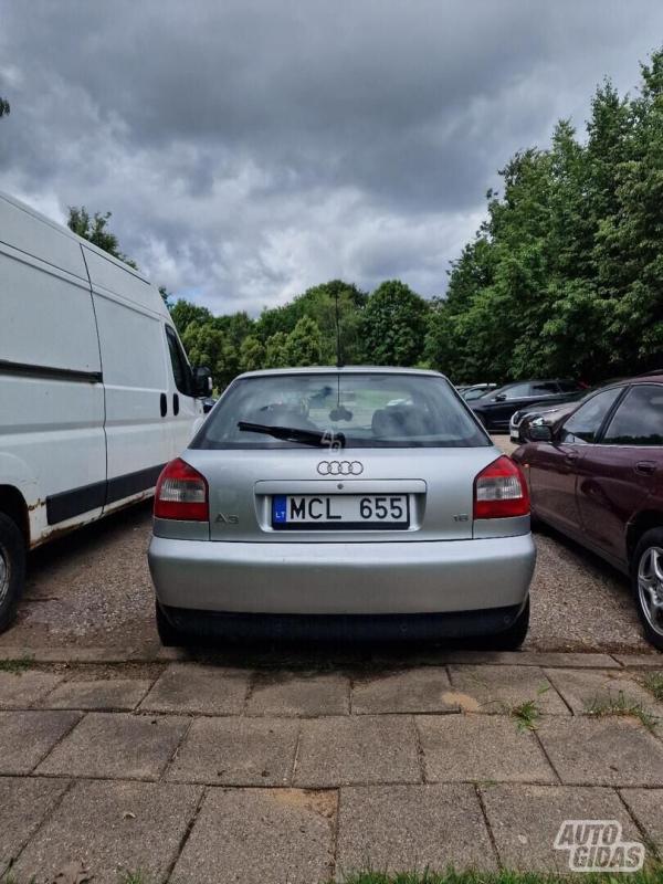 Grey Audi A3 2003 in Vilnius, with an engine capacity of 1.60 L and mileage of 230 thousand km for 999 €, photo 7 on AUTOMOTO.COM.LV