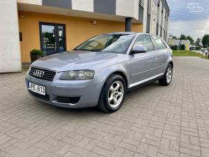 Grey Audi A3 2003 in Vilnius, with an engine capacity of 2.00 L and mileage of 393 thousand km for 1500 €, photo  on AUTOMOTO.COM.LV
