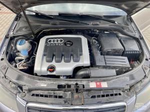 Grey Audi A3 2003 in Vilnius, with an engine capacity of 2.00 L and mileage of 393 thousand km for 1500 €, photo 16 on AUTOMOTO.COM.LV