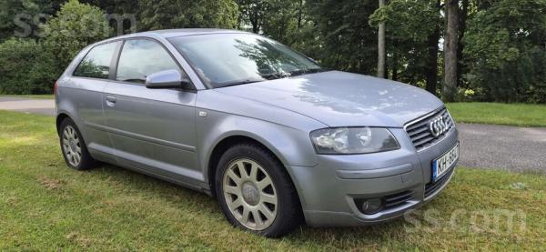 Grey Audi A3 2003 in Valmiera, with an engine capacity of 1.60 L and mileage of 247 thousand km for 650 €, photo 1 on AUTOMOTO.COM.LV