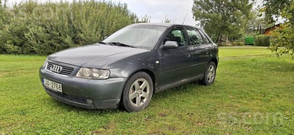 Grey Audi A3 2003 in Kuldiga, with an engine capacity of 1.90 L and mileage of 284 thousand km for 1300 €, photo 3 on AUTOMOTO.COM.LV