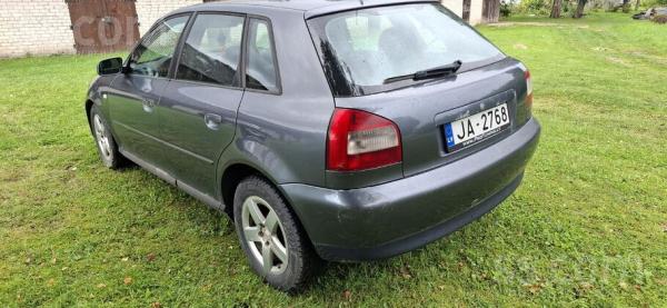 Grey Audi A3 2003 in Kuldiga, with an engine capacity of 1.90 L and mileage of 284 thousand km for 1300 €, photo 4 on AUTOMOTO.COM.LV
