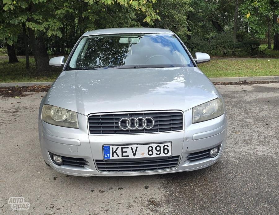Grey Audi A3 2003 in Kaunas, with an engine capacity of 2.00 L and mileage of 354 thousand km for 1200 €, photo 3 on AUTOMOTO.COM.LV