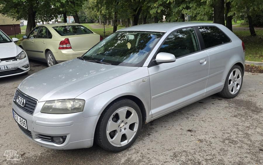Grey Audi A3 2003 in Kaunas, with an engine capacity of 2.00 L and mileage of 354 thousand km for 1200 €, photo 5 on AUTOMOTO.COM.LV