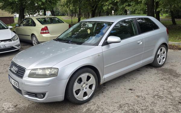 Audi A3 2003 in Kaunas on AUTOMOTO.COM.LV Grey Audi A3 2003 in Kaunas, with an engine capacity of 2.00 L and mileage of 354 thousand km for 1200 €, photo 5 on AUTOMOTO.COM.LV