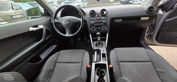 Audi A3 2003 in Kaunas on AUTOMOTO.COM.LV Grey Audi A3 2003 in Kaunas, with an engine capacity of 2.00 L and mileage of 354 thousand km for 1200 €, photo 9 on AUTOMOTO.COM.LV
