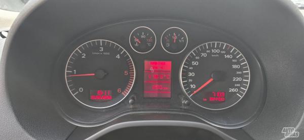 Audi A3 2003 in Kaunas on AUTOMOTO.COM.LV Grey Audi A3 2003 in Kaunas, with an engine capacity of 2.00 L and mileage of 354 thousand km for 1200 €, photo 11 on AUTOMOTO.COM.LV