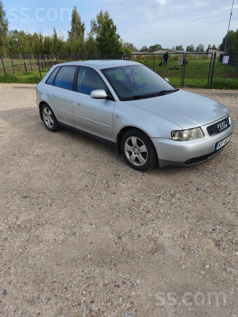 Pelēks Audi A3 2003 Kuldīga, ar dzinēja tilpumu 1.90 L un nobraukumu 340 tūkst. km par 1550 €, foto 3 vietnē AUTOMOTO.COM.LV