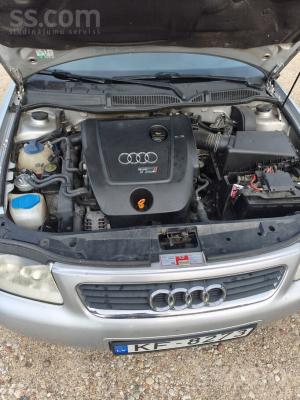 Pelēks Audi A3 2003 Kuldīga, ar dzinēja tilpumu 1.90 L un nobraukumu 340 tūkst. km par 1550 €, foto 8 vietnē AUTOMOTO.COM.LV