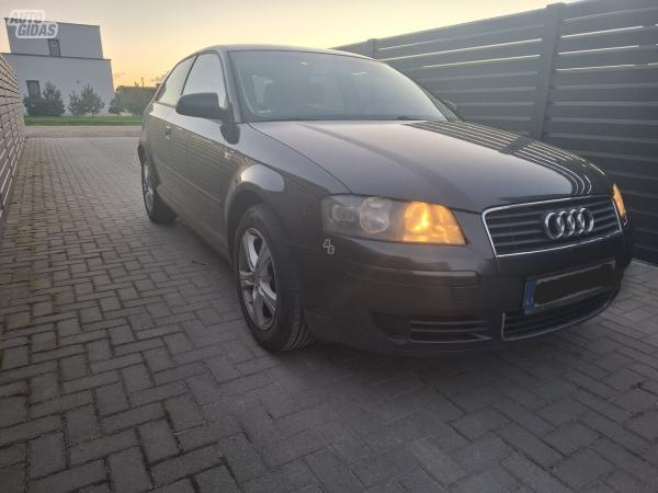 Pelēks Audi A3 2003 Klaipėda, ar dzinēja tilpumu 2.00 L un nobraukumu 185 tūkst. km par 1360 €, foto 4 vietnē AUTOMOTO.COM.LV