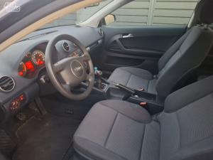 Pelēks Audi A3 2003 Klaipėda, ar dzinēja tilpumu 2.00 L un nobraukumu 185 tūkst. km par 1360 €, foto 6 vietnē AUTOMOTO.COM.LV