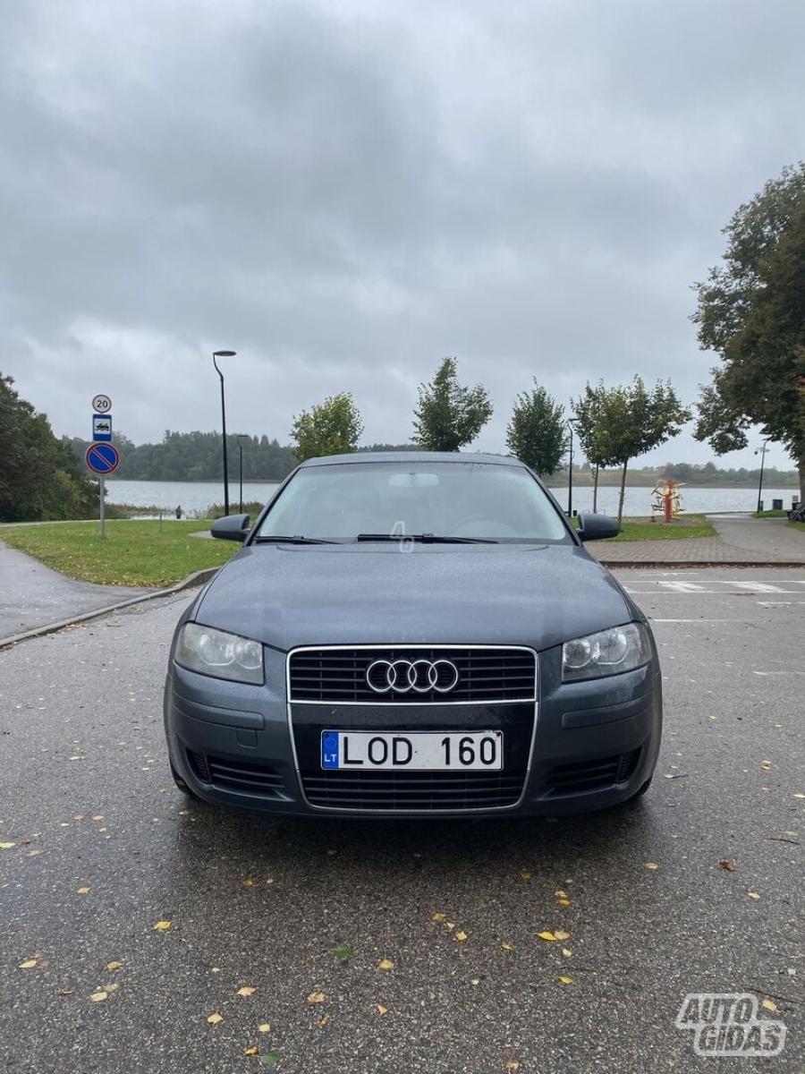Grey Audi A3 2003 in Birstonas, with an engine capacity of 2.00 L and mileage of 382 thousand km for 1500 €, photo 1 on AUTOMOTO.COM.LV