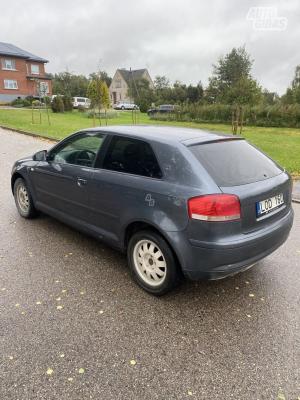 Grey Audi A3 2003 in Birstonas, with an engine capacity of 2.00 L and mileage of 382 thousand km for 1500 €, photo 4 on AUTOMOTO.COM.LV