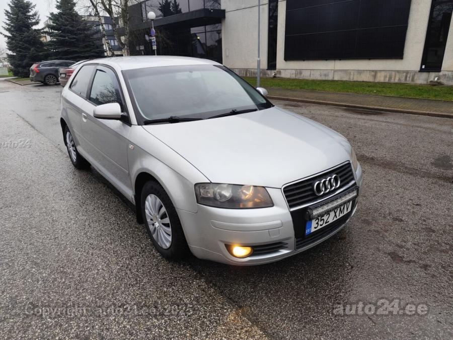 Grey Audi A3 2004 in Tartu, with an engine capacity of 1.90 L and mileage of 320 thousand km for 2300 €, photo 2 on AUTOMOTO.COM.LV